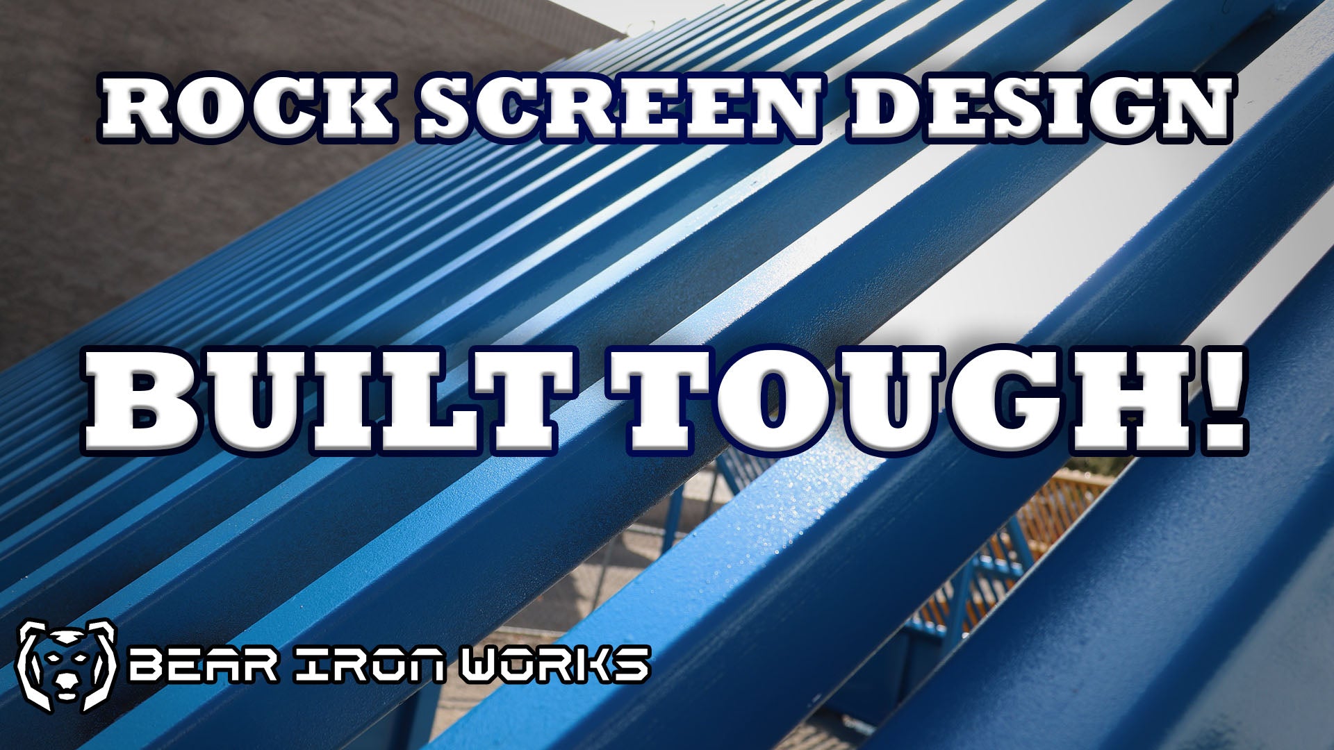 Grizzly Rock Screens | Bear Iron Works | Made in the USA